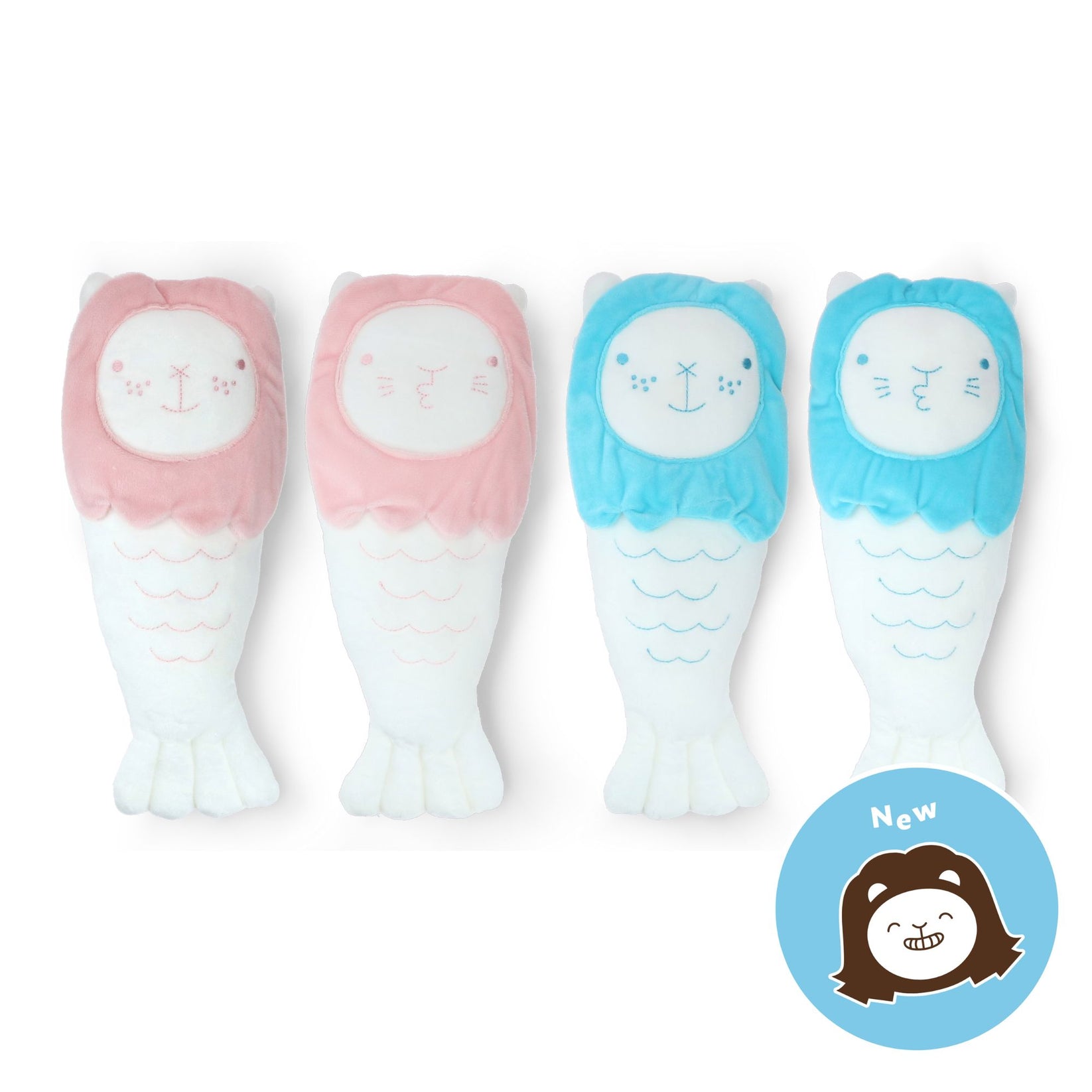 Merlion Chou Chou Plush (Pink/Blue) – NOM