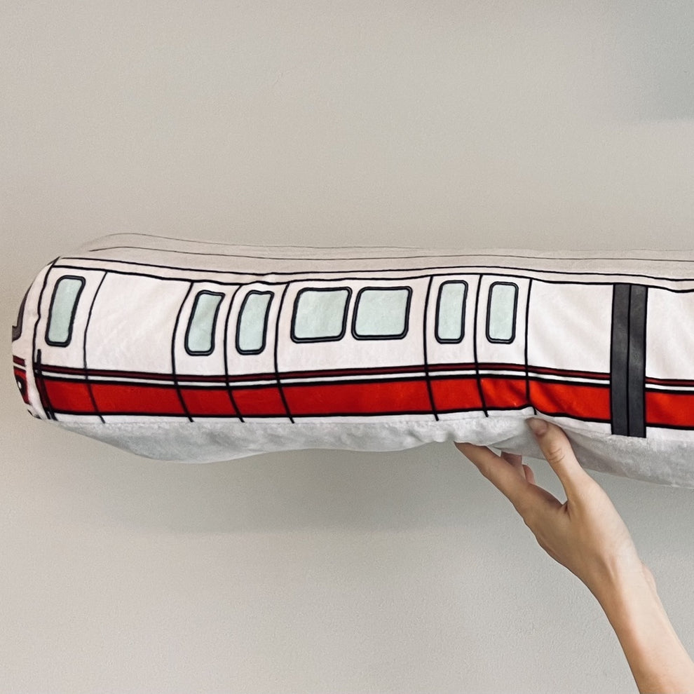 Train Bolster Plush – NOM